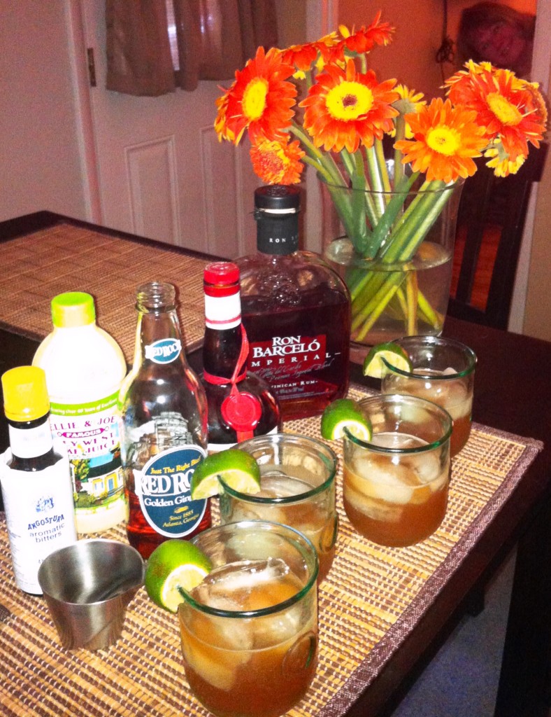 The Perfect Summertime Rum Cocktail - A Hungry Southern Belle